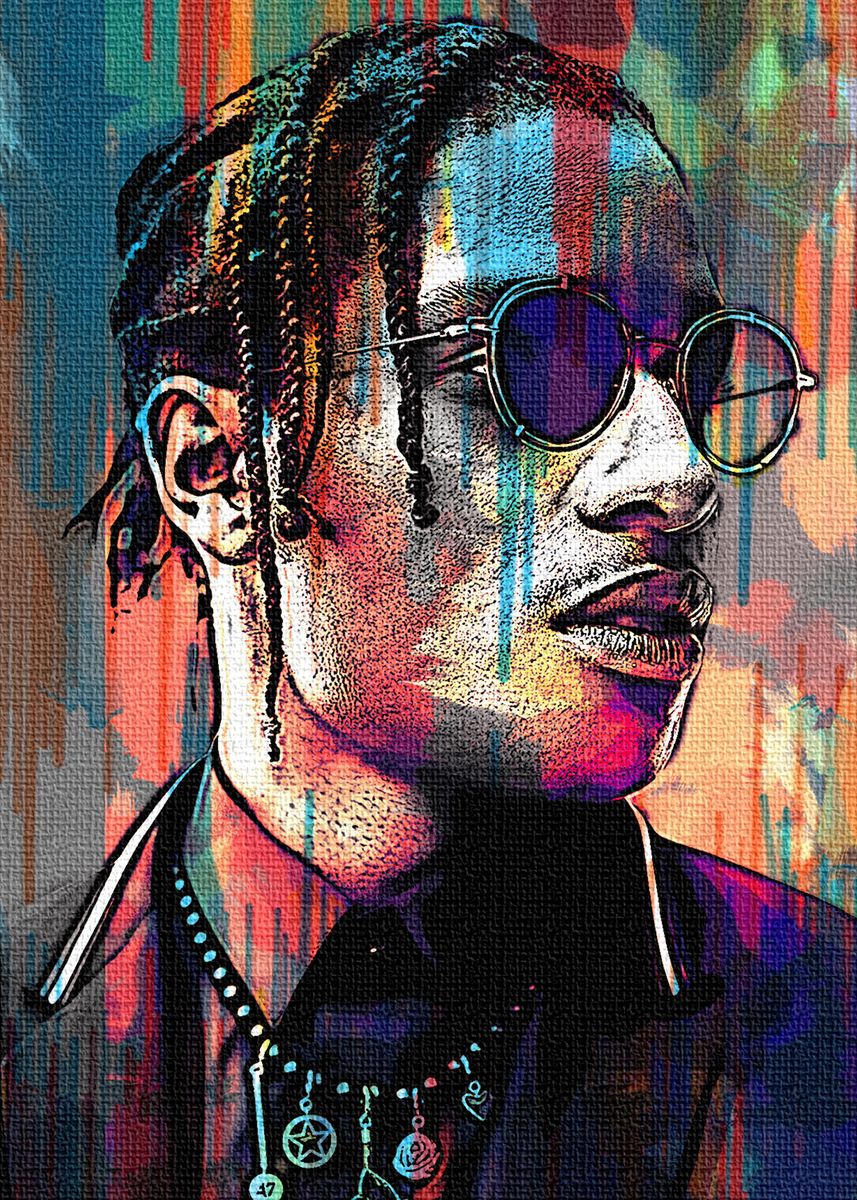 ' ASAP Rocky ' Poster by ru ke | Displate