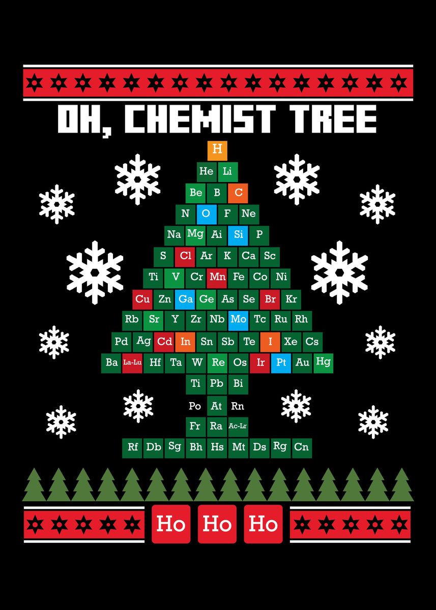 'Oh Chemist Tree Science Pe' Poster by Changwon Chung | Displate