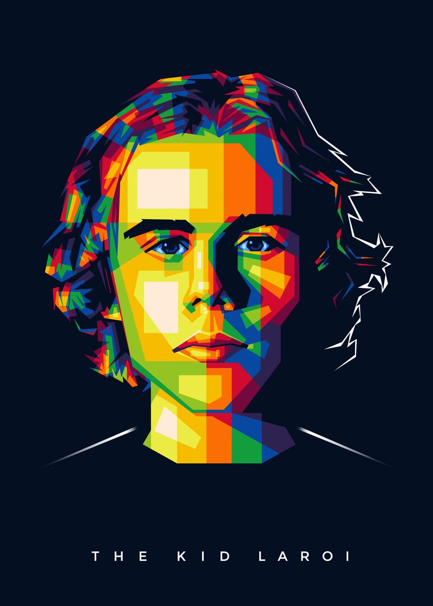 'the kid laroi' Poster, picture, metal print, paint by meekameel | Displate