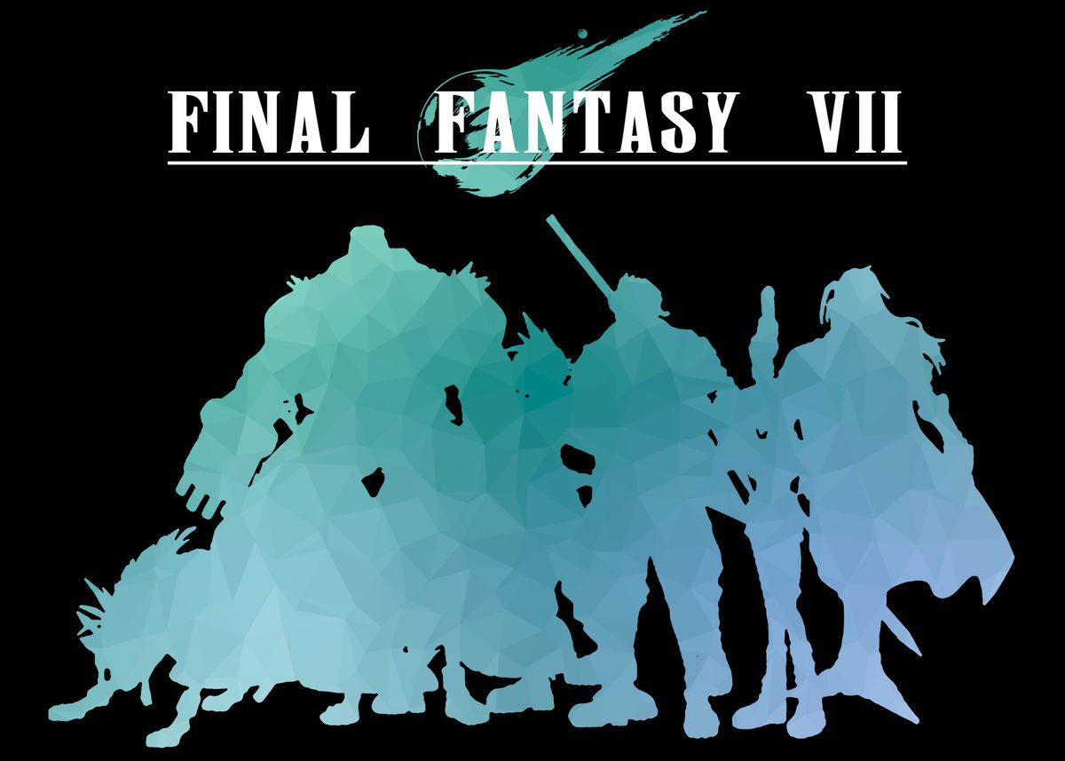 'All Characters FF7' Poster by Jerhus | Displate