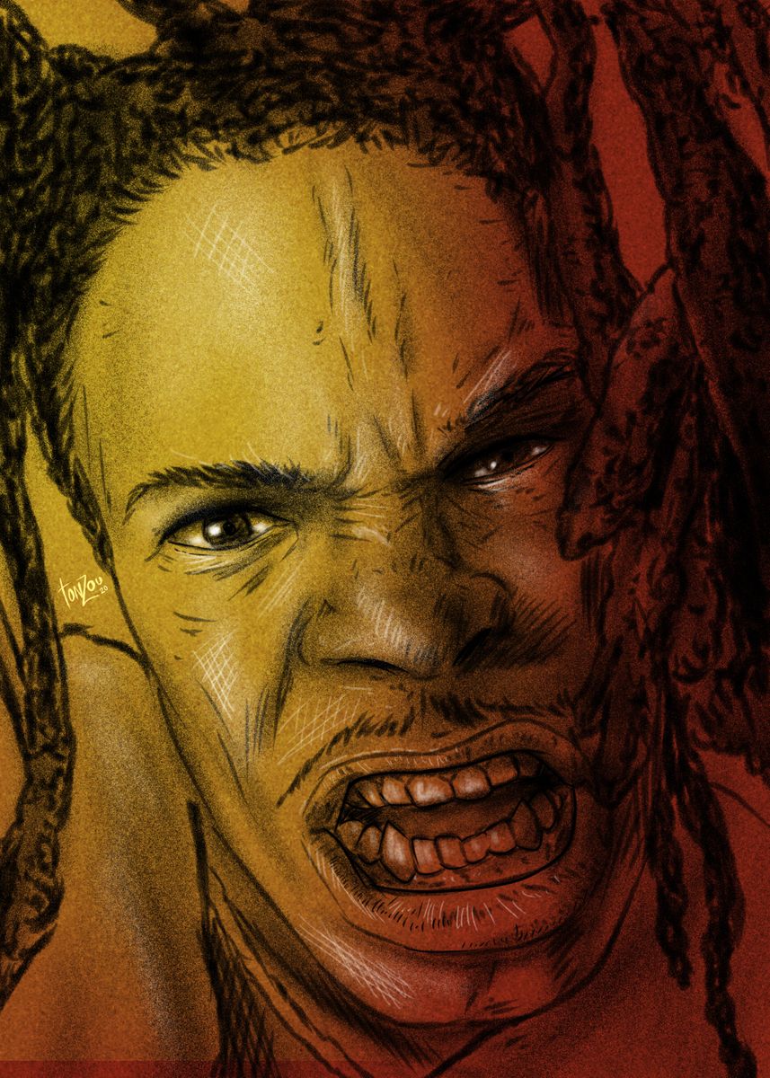 'Busta buss' Poster, picture, metal print, paint by tonzou | Displate