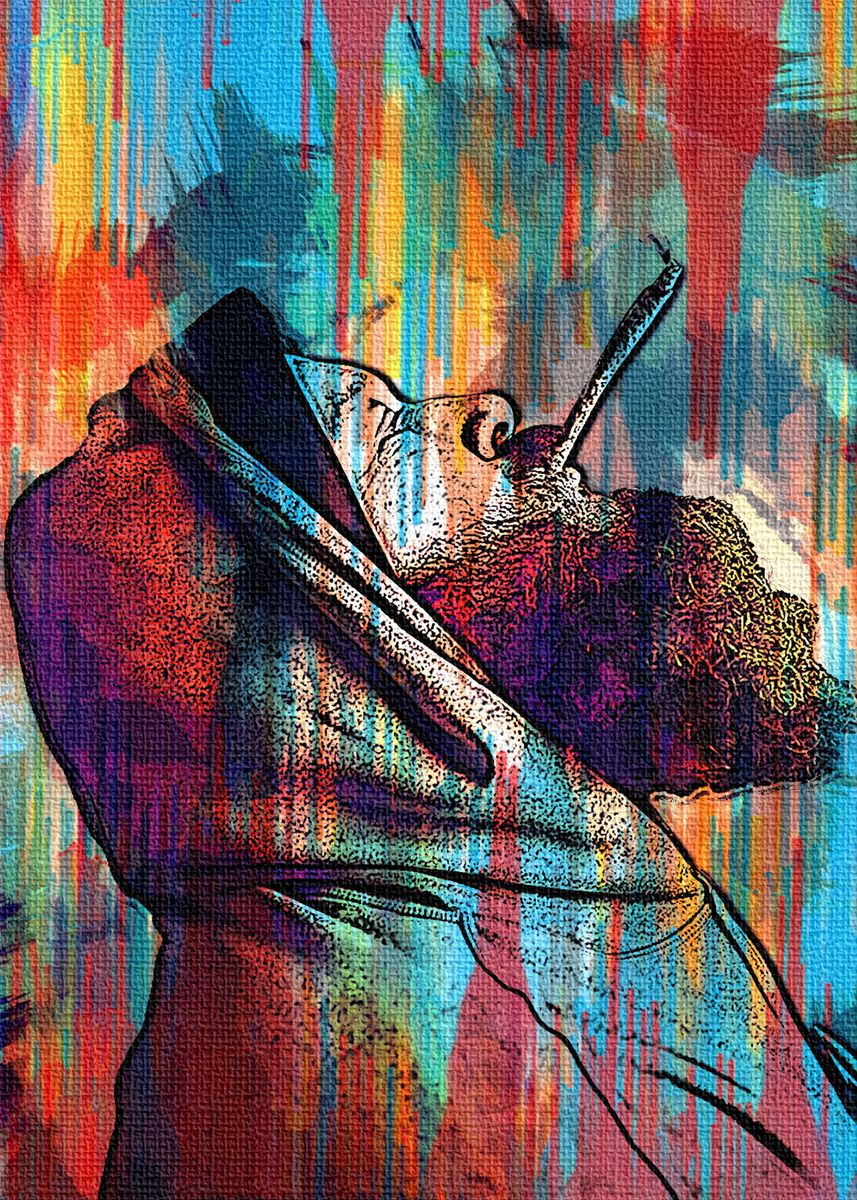 ' Action Bronson ' Poster, picture, metal print, paint by ru ke | Displate
