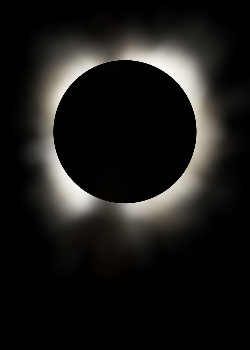 'Eclipse' Poster, picture, metal print, paint by Manari | Displate