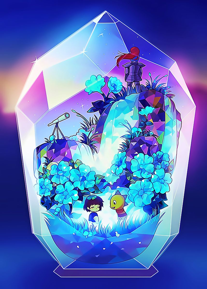 'Undertale' Poster, picture, metal print, paint by Trona Baquie | Displate