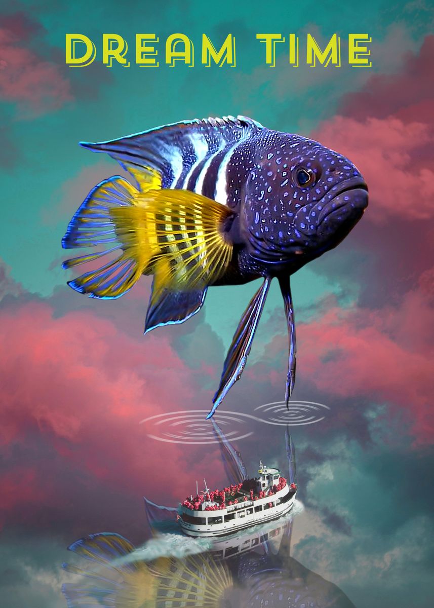 'Dream Time' Poster by David Loblaw | Displate