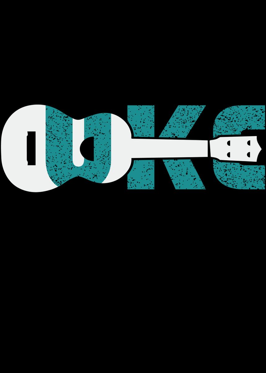 'Ukulele' Poster by ZS C O M M E R C E | Displate