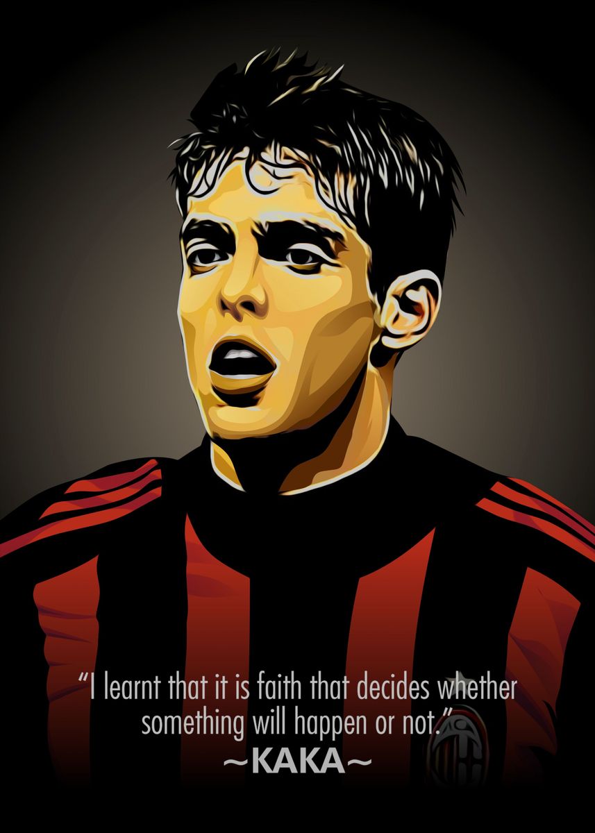 'Kaka' Poster, picture, metal print, paint by Miracle Studio | Displate