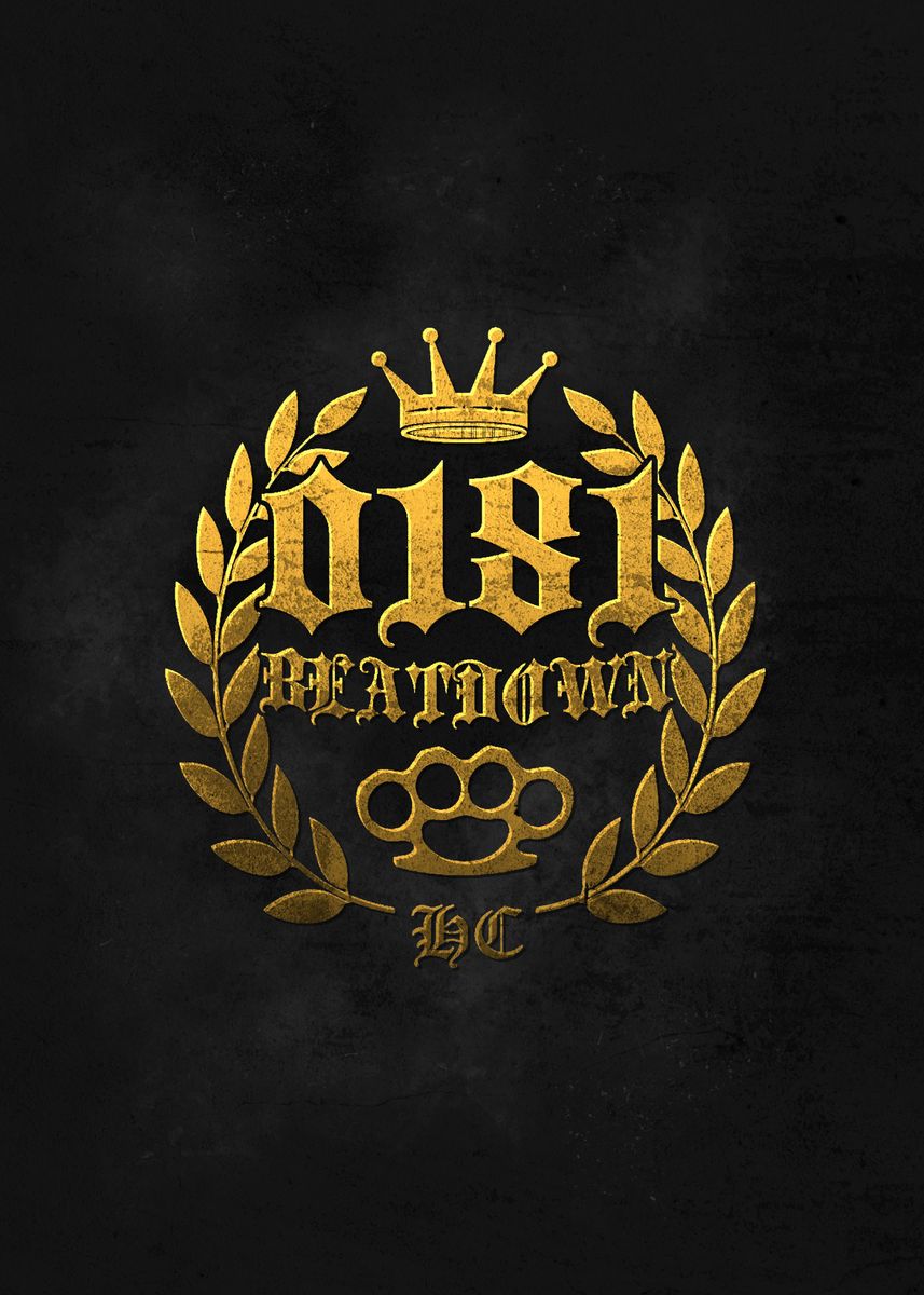 'Beatdown music rock punk' Poster by erwin saputra art | Displate