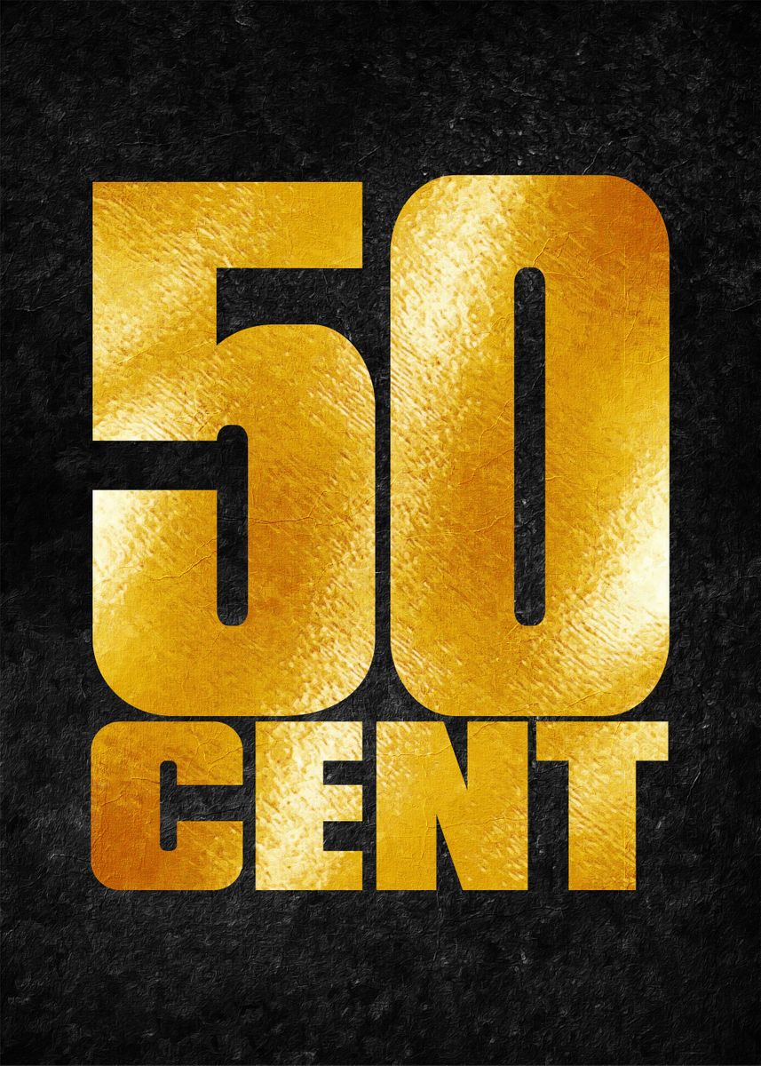 '50 cent' Poster, picture, metal print, paint by Bestselling Music ...
