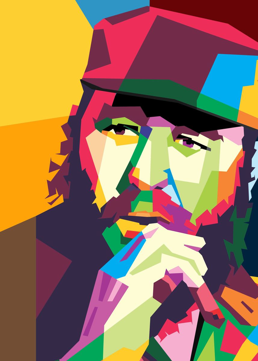 'Fidel Alejandro Castro Ruz' Poster by wahyudien wahyudi | Displate
