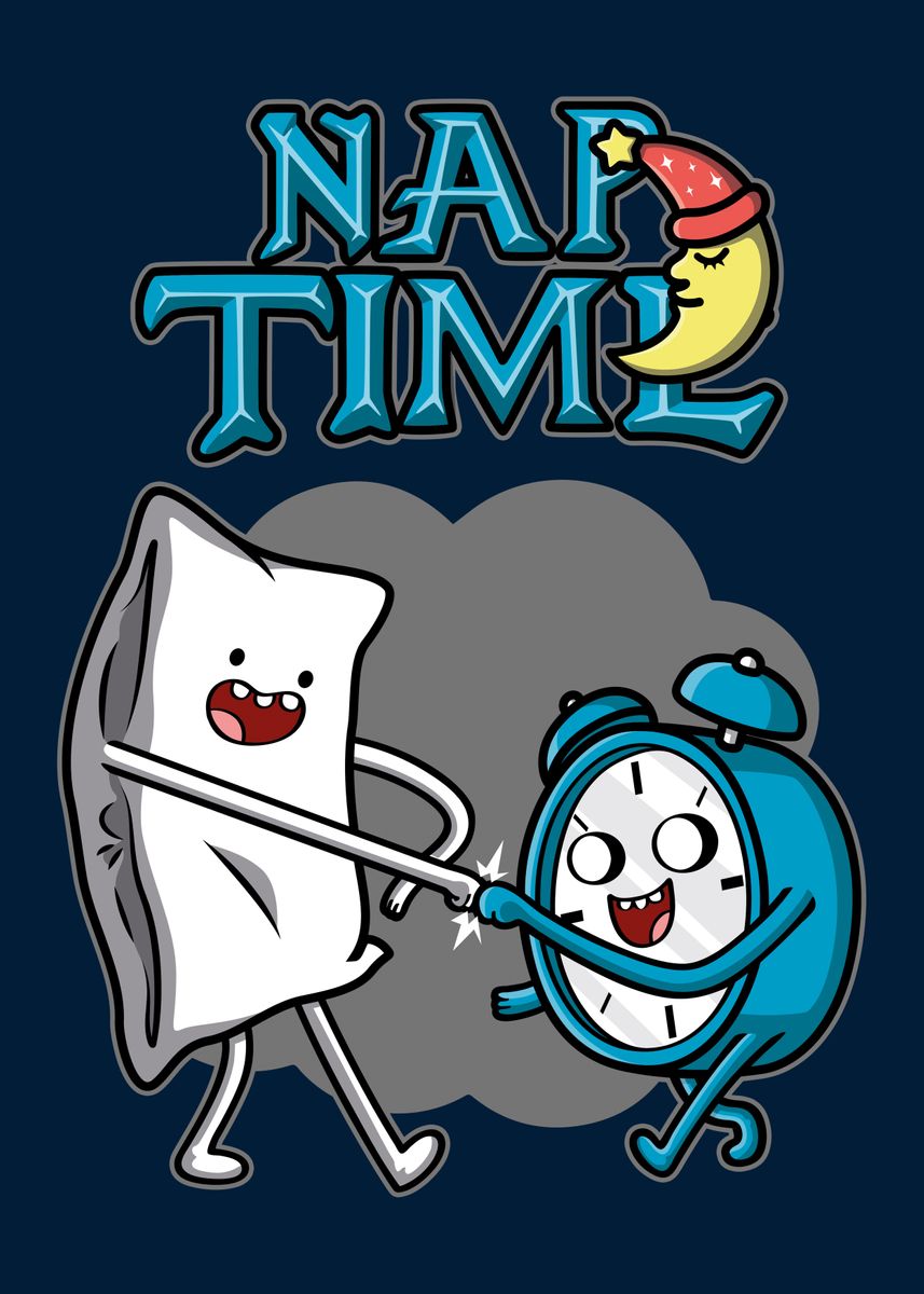 'Nap Time' Poster, picture, metal print, paint by Olipop Art and Design ...