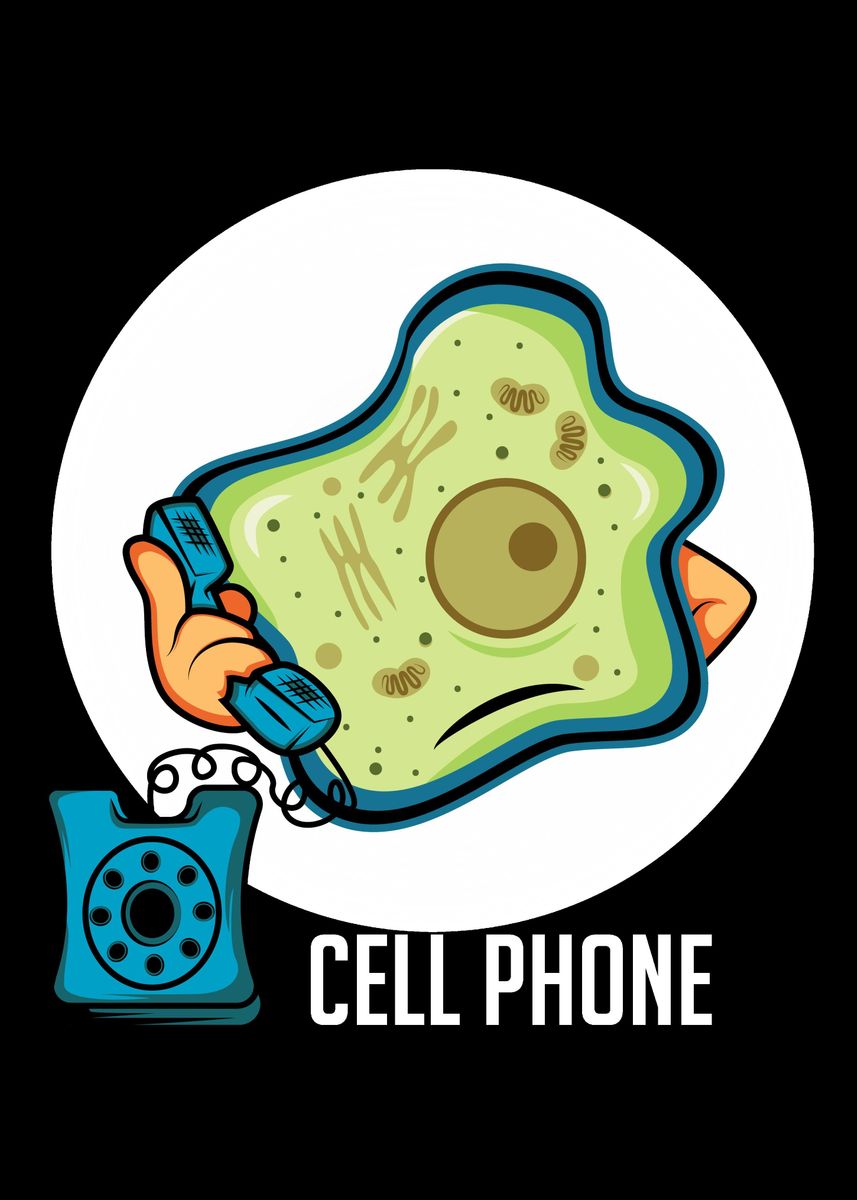 'Cell Phone Doctor Or Medic' Poster, picture, metal print, paint by ...