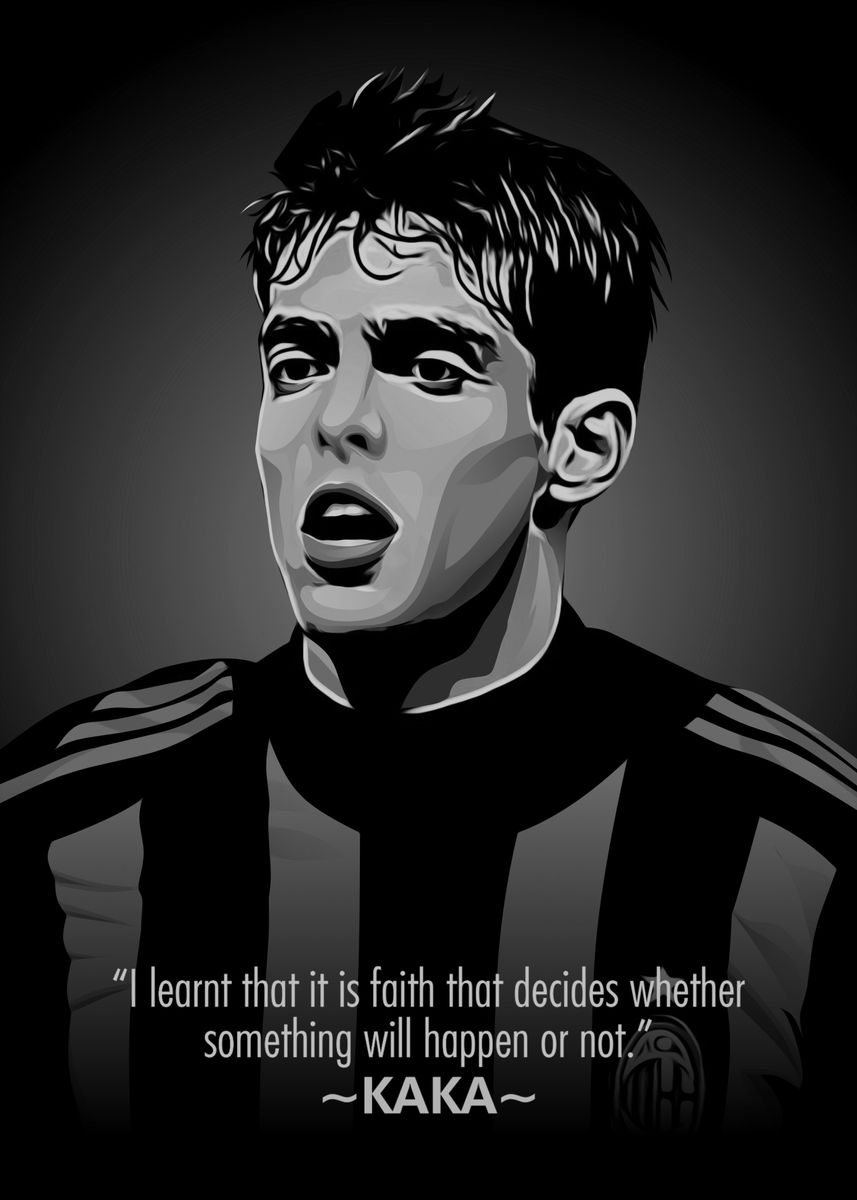 'Ricardo Kaka' Poster, picture, metal print, paint by Miracle Studio ...