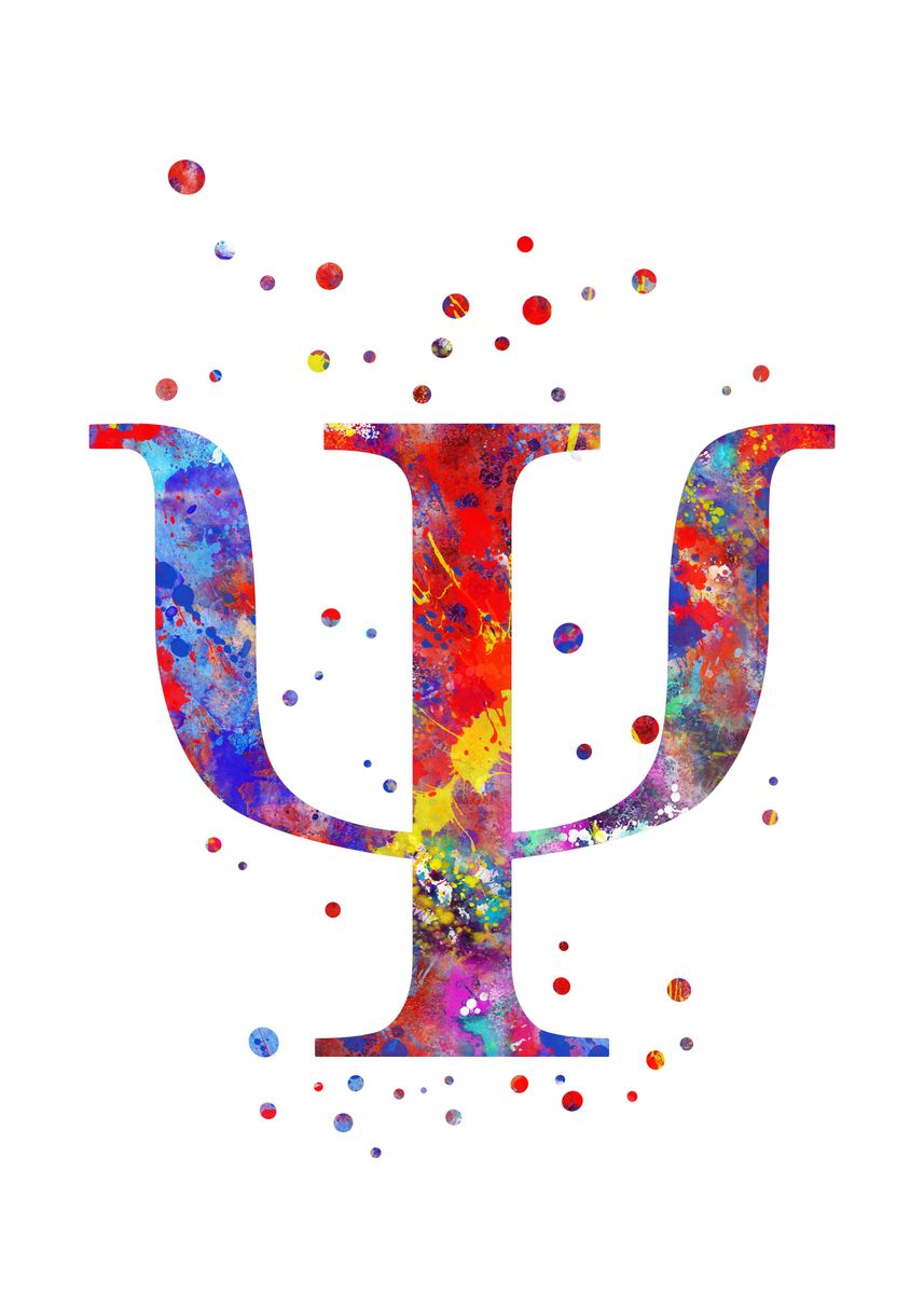 'Psychology symbol' Poster by RosaliasArt | Displate