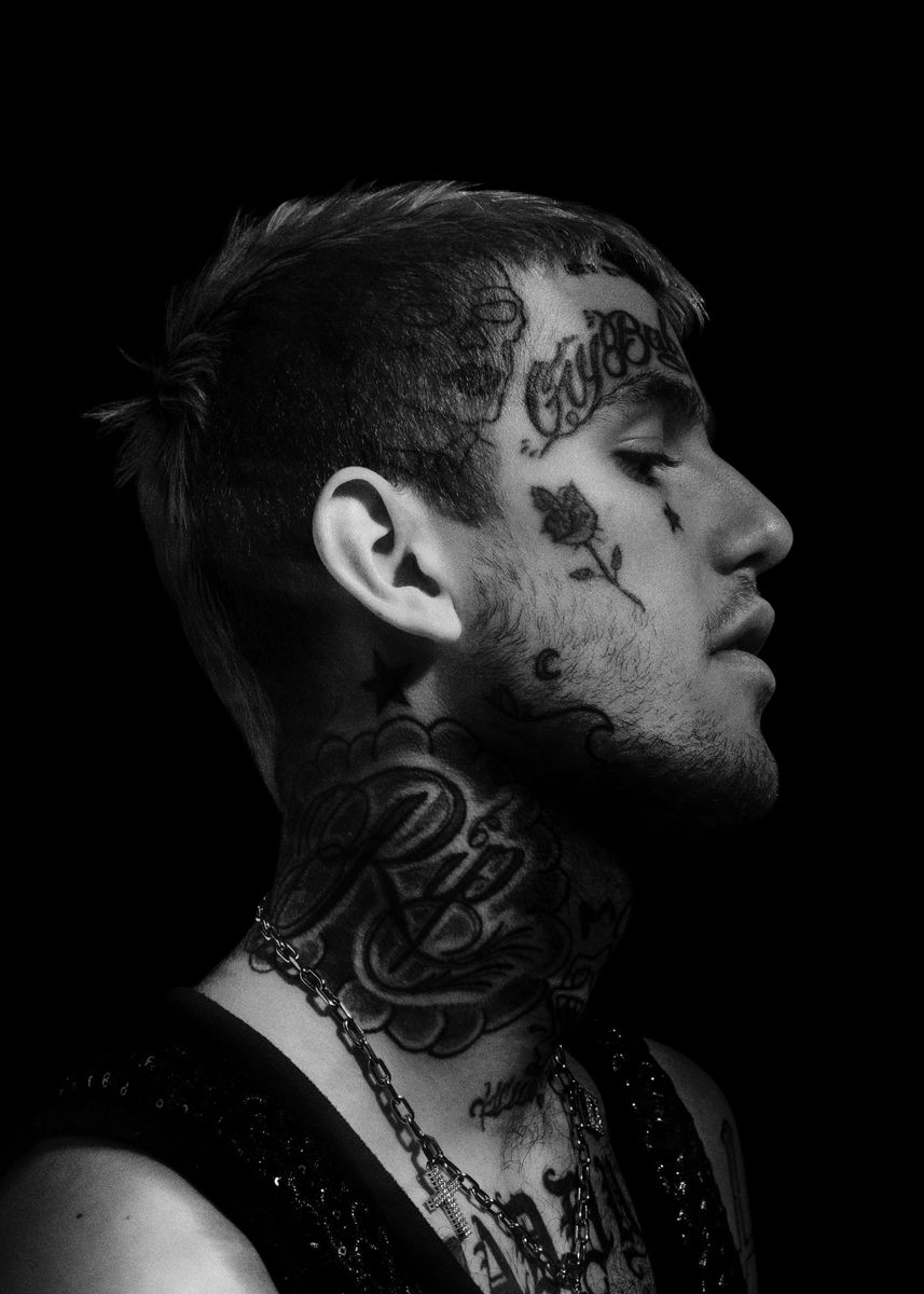 'Lil Peep ' Poster, picture, metal print, paint by San Illustrator ...