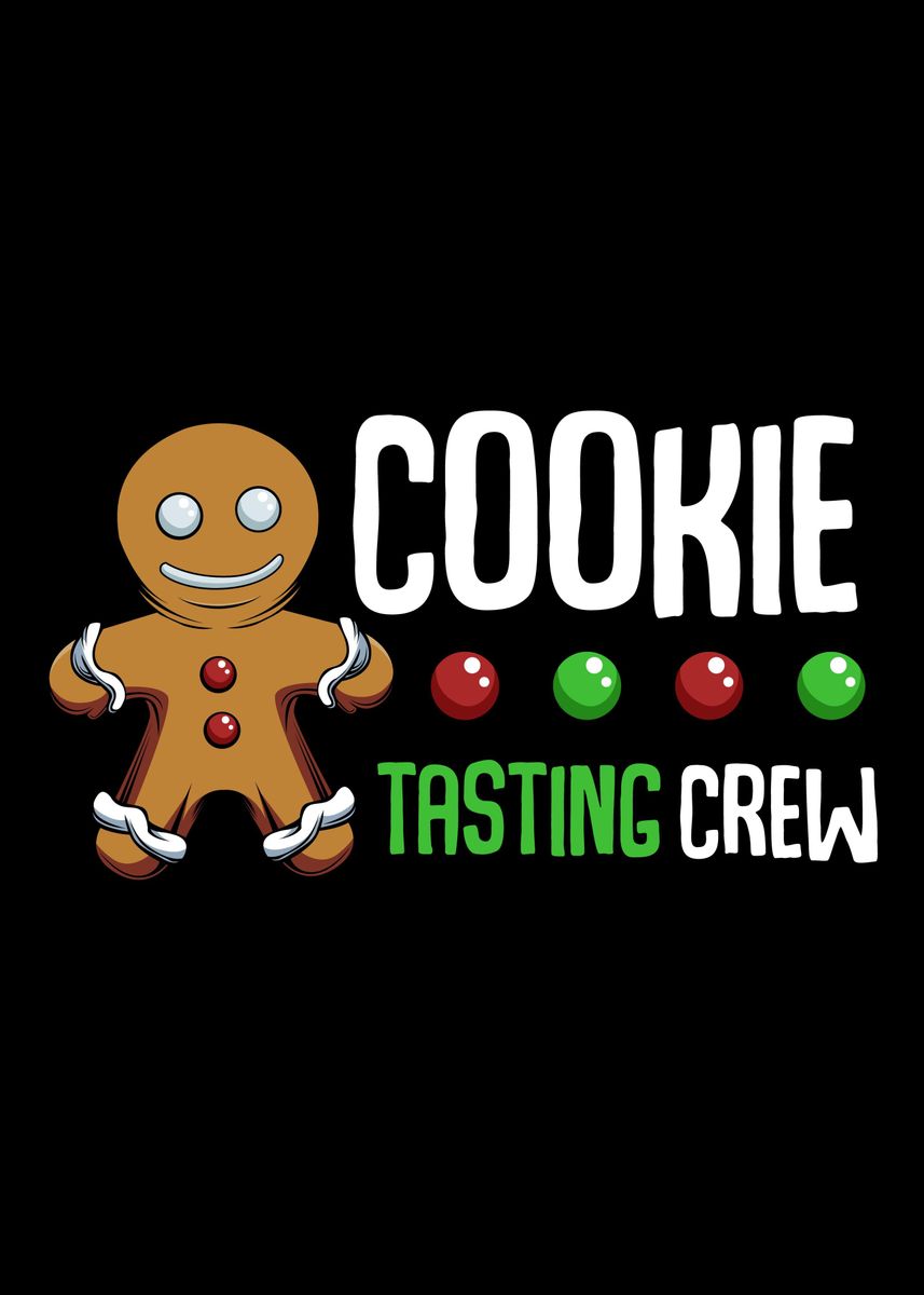 'Cookie Tasting Crew Family' Poster by Changwon Chung | Displate