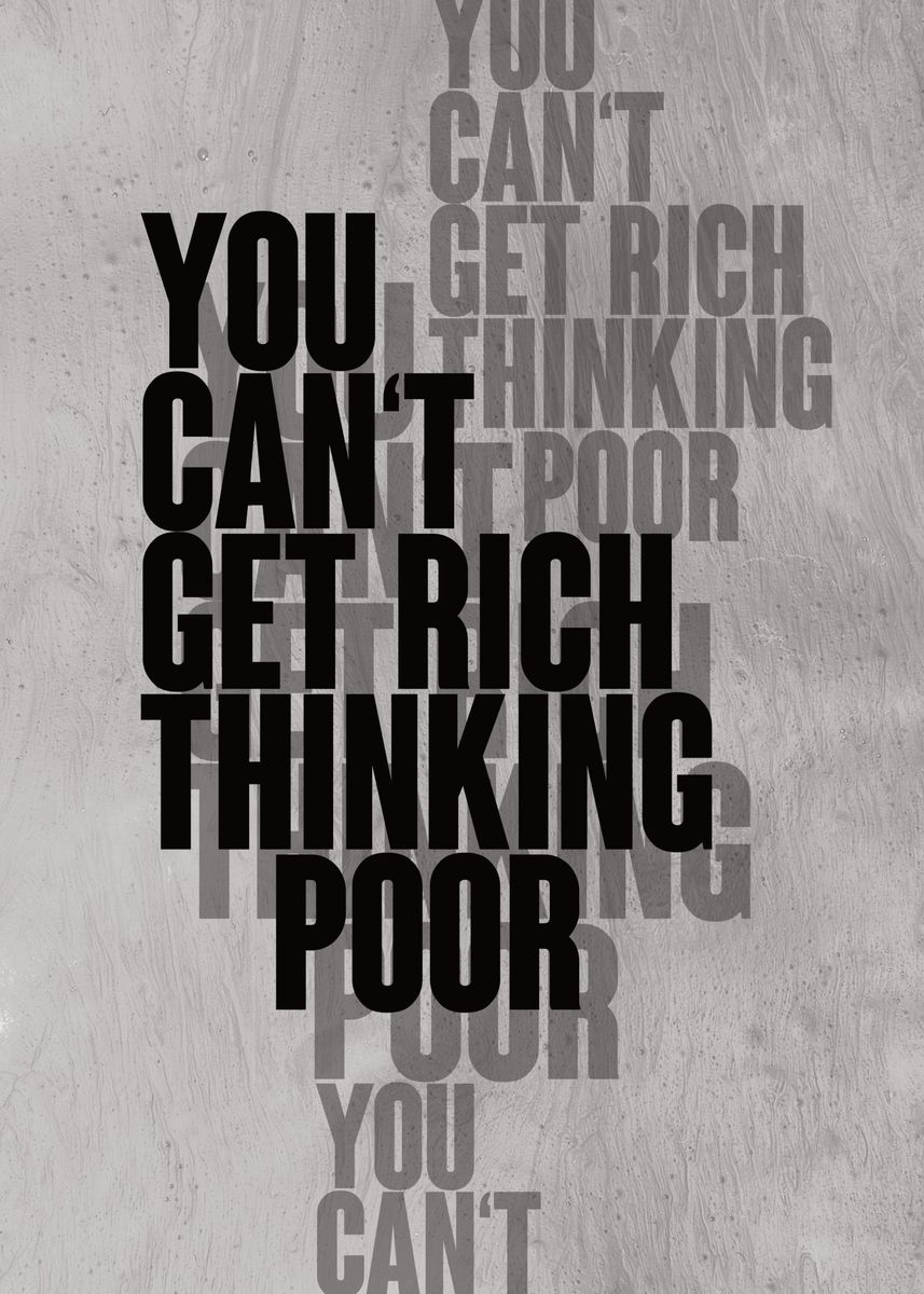'Rich vs poor ' Poster, picture, metal print, paint by Mapsters | Displate