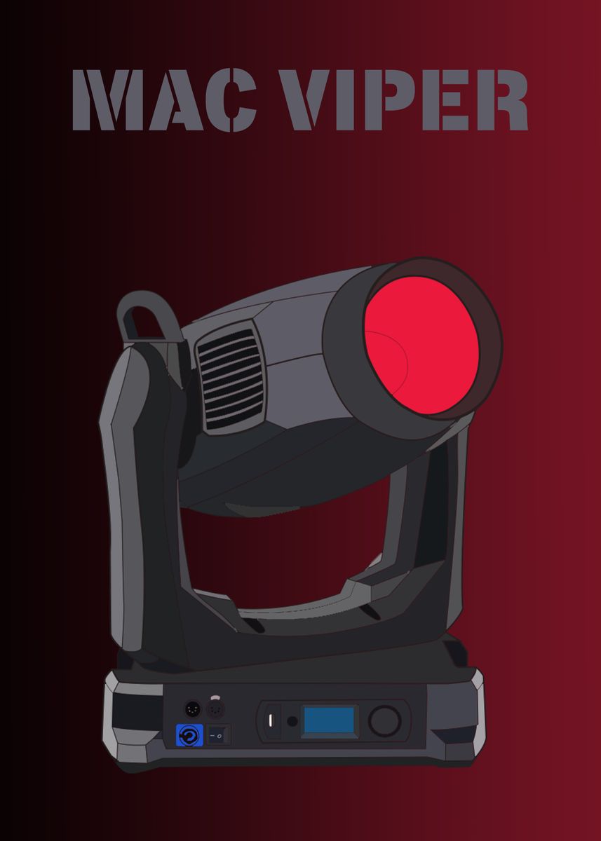 'Martin Mac Viper Vector' Poster, picture, metal print, paint by Ryan ...