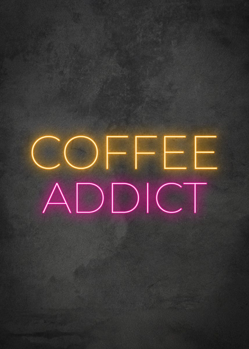 'Coffee' Poster, picture, metal print, paint by OXT Design | Displate