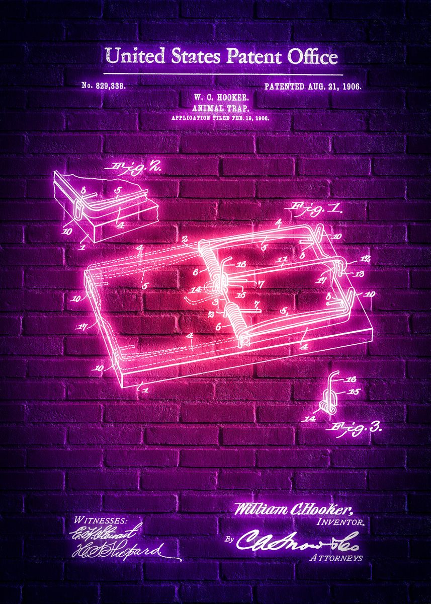 'Mouse Trap ' Poster, picture, metal print, paint by AngeloPSandoz ...