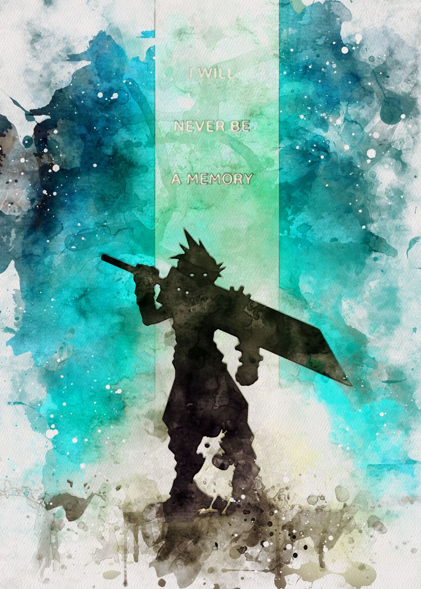 'Final Fantasy VII Remake' Poster, picture, metal print, paint by ...