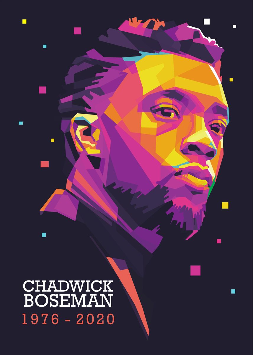 'chad wpap' Poster, picture, metal print, paint by Em sandia | Displate