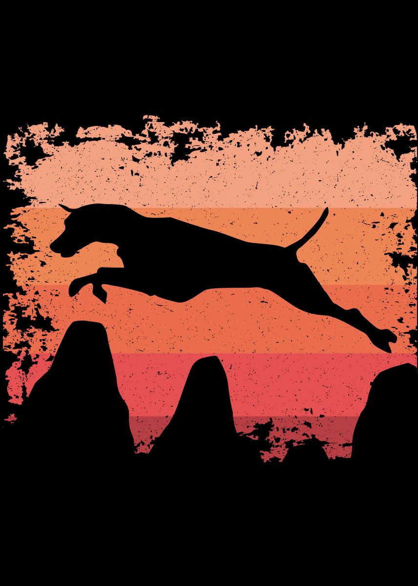 'Agility Dogs Agility' Poster by ZS C O M M E R C E | Displate