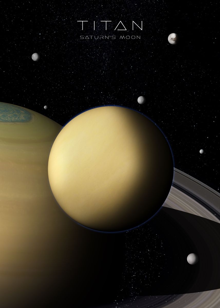 'Titan' Poster, picture, metal print, paint by MyDigitalMind | Displate