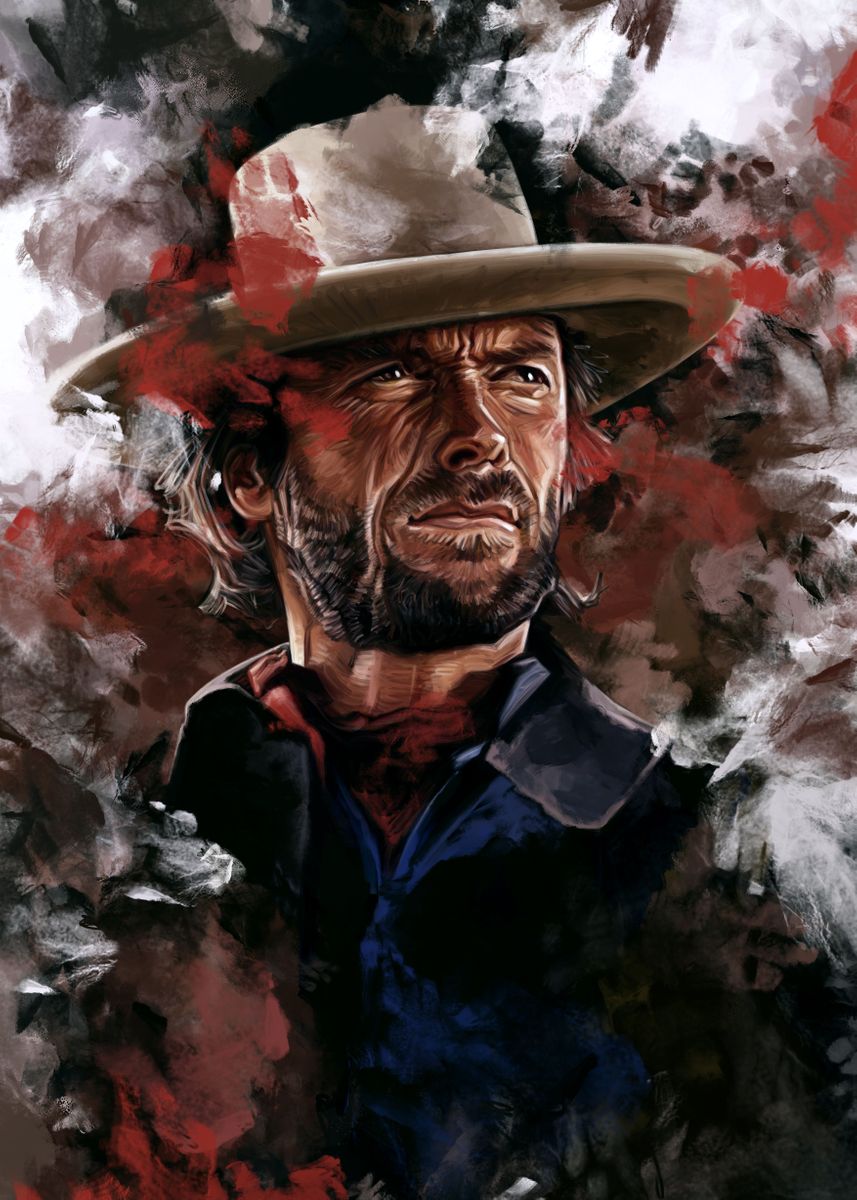 'The Outlaw Josey Wales' Poster, picture, metal print, paint by Dmitry ...