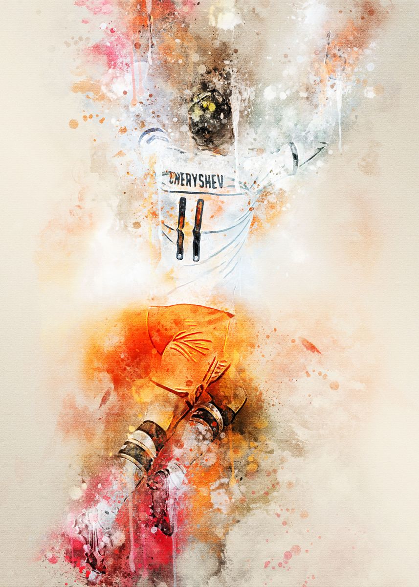 'Denis Cheryshev' Poster by Dutton Jerrell | Displate