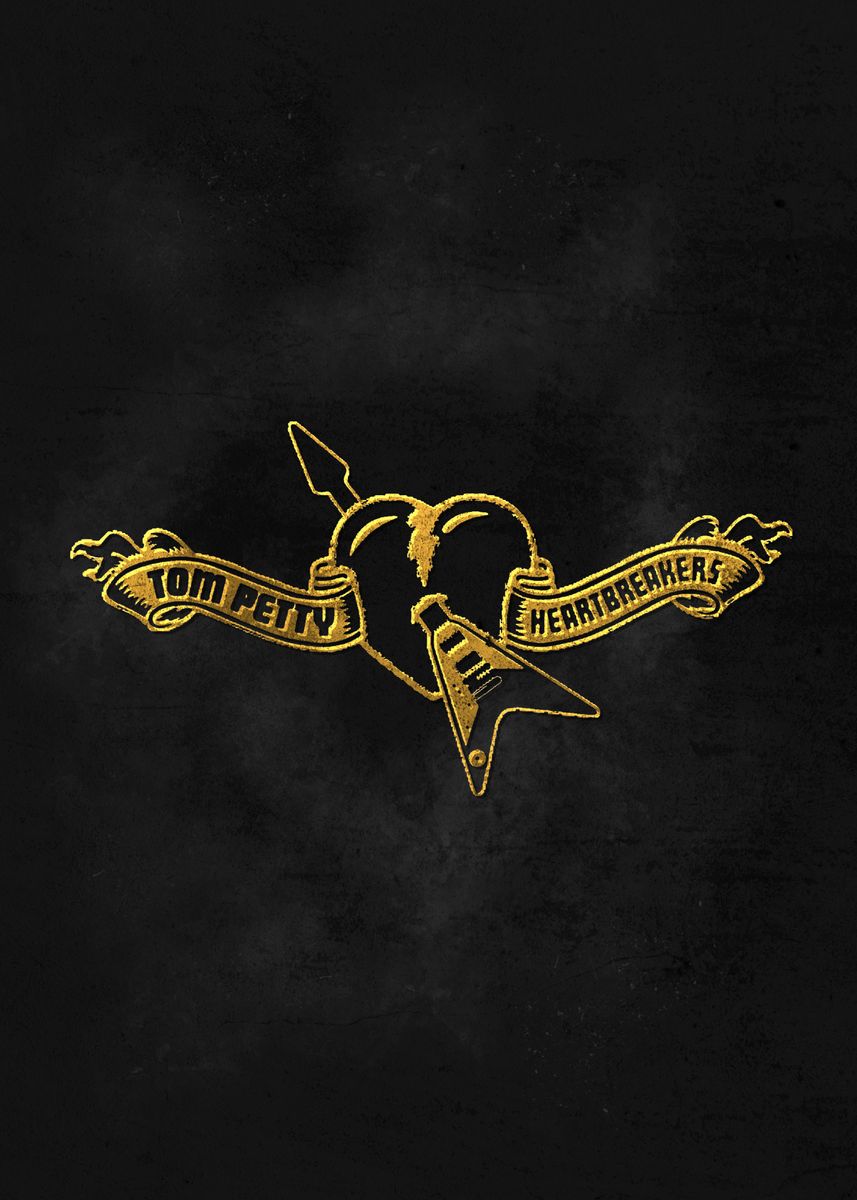 'Thomas Earl Tom Petty Logo' Poster, picture, metal print, paint by ...