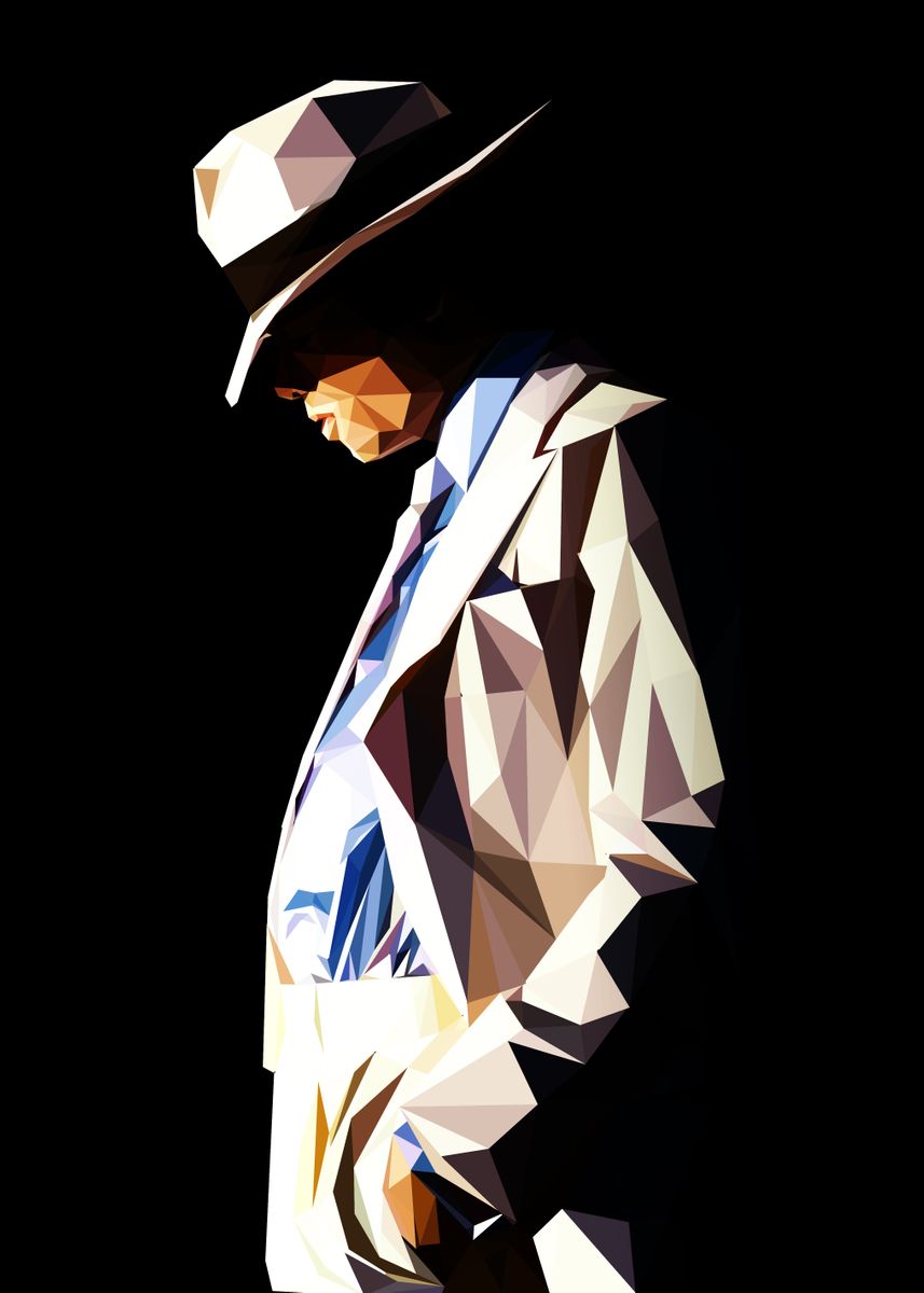 'KING OF POP MJ' Poster, picture, metal print, paint by Most Popular ...