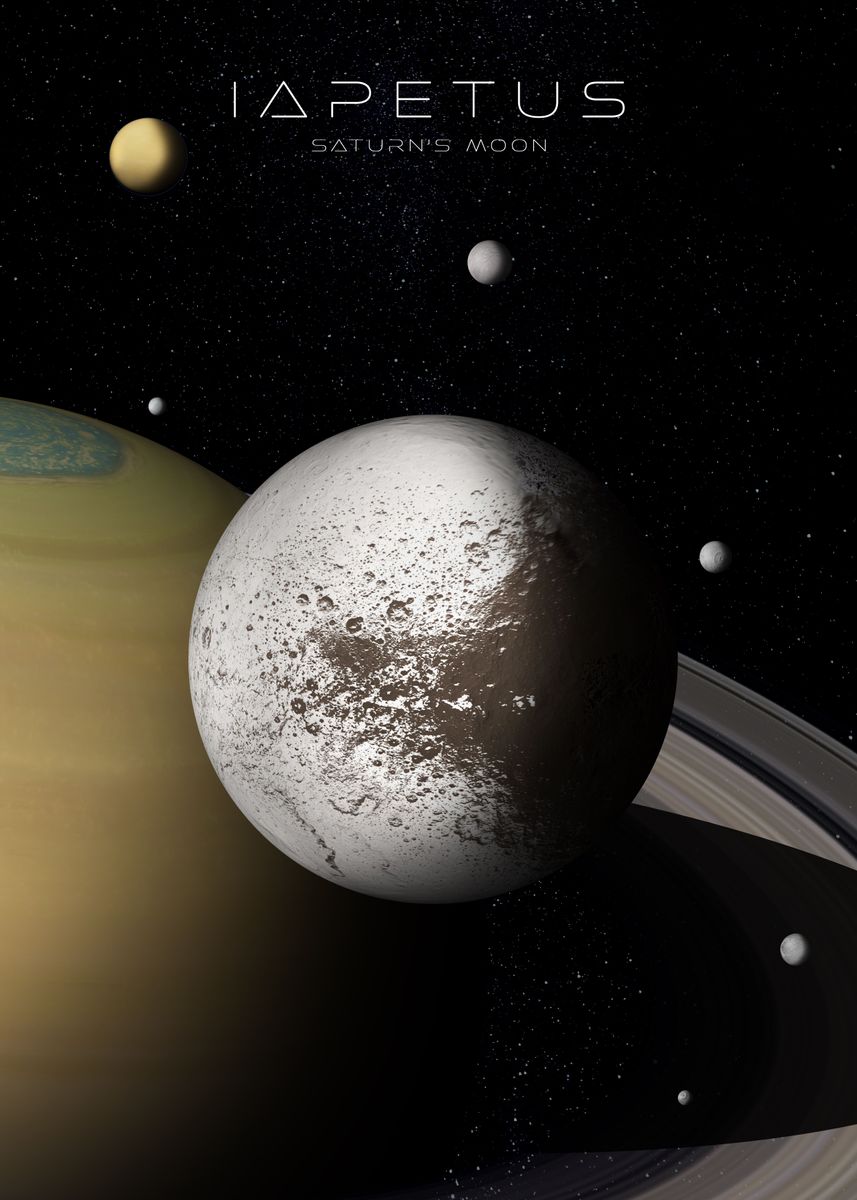 'Iapetus' Poster by MyDigitalMind | Displate