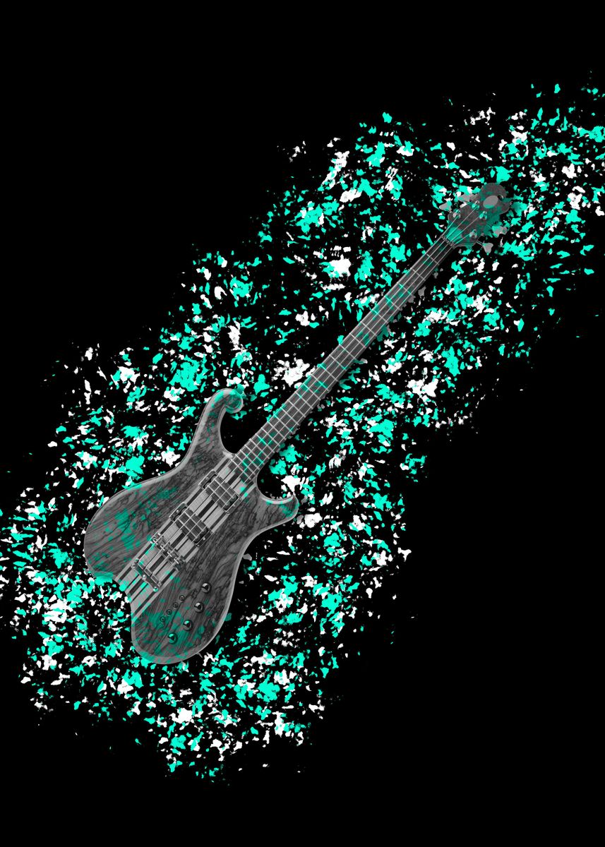 'Bass' Poster by Lazy Man | Displate