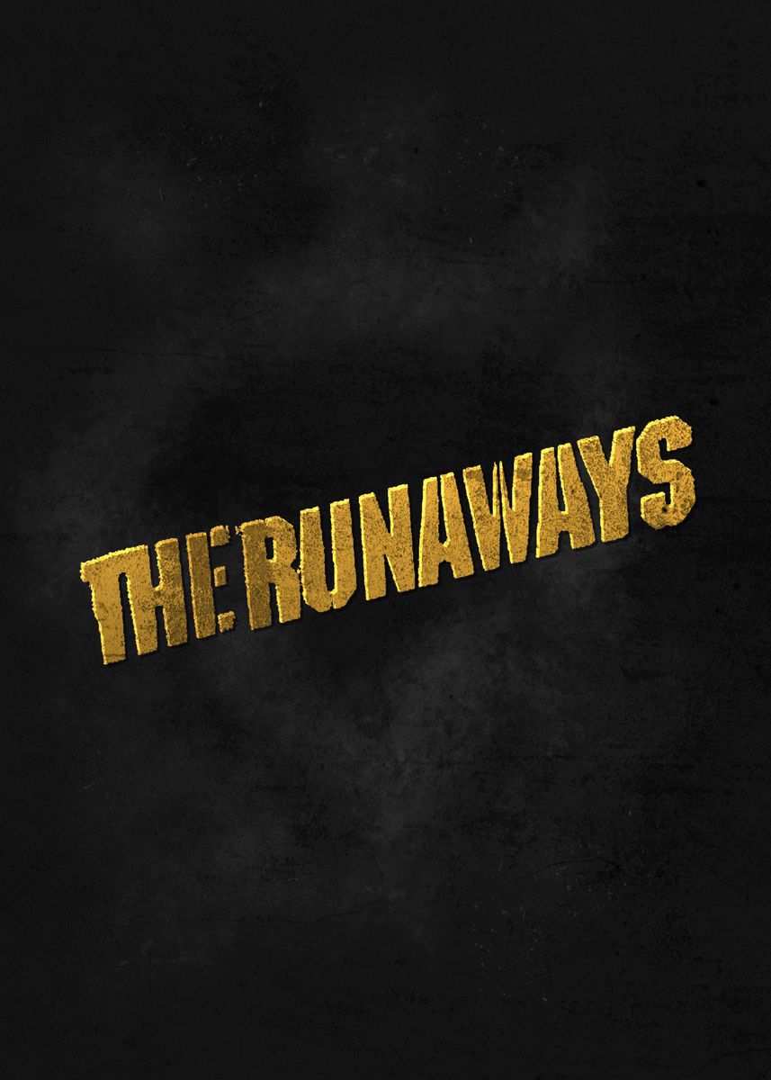 'The Runaways Kim Fowley US' Poster, picture, metal print, paint by ...