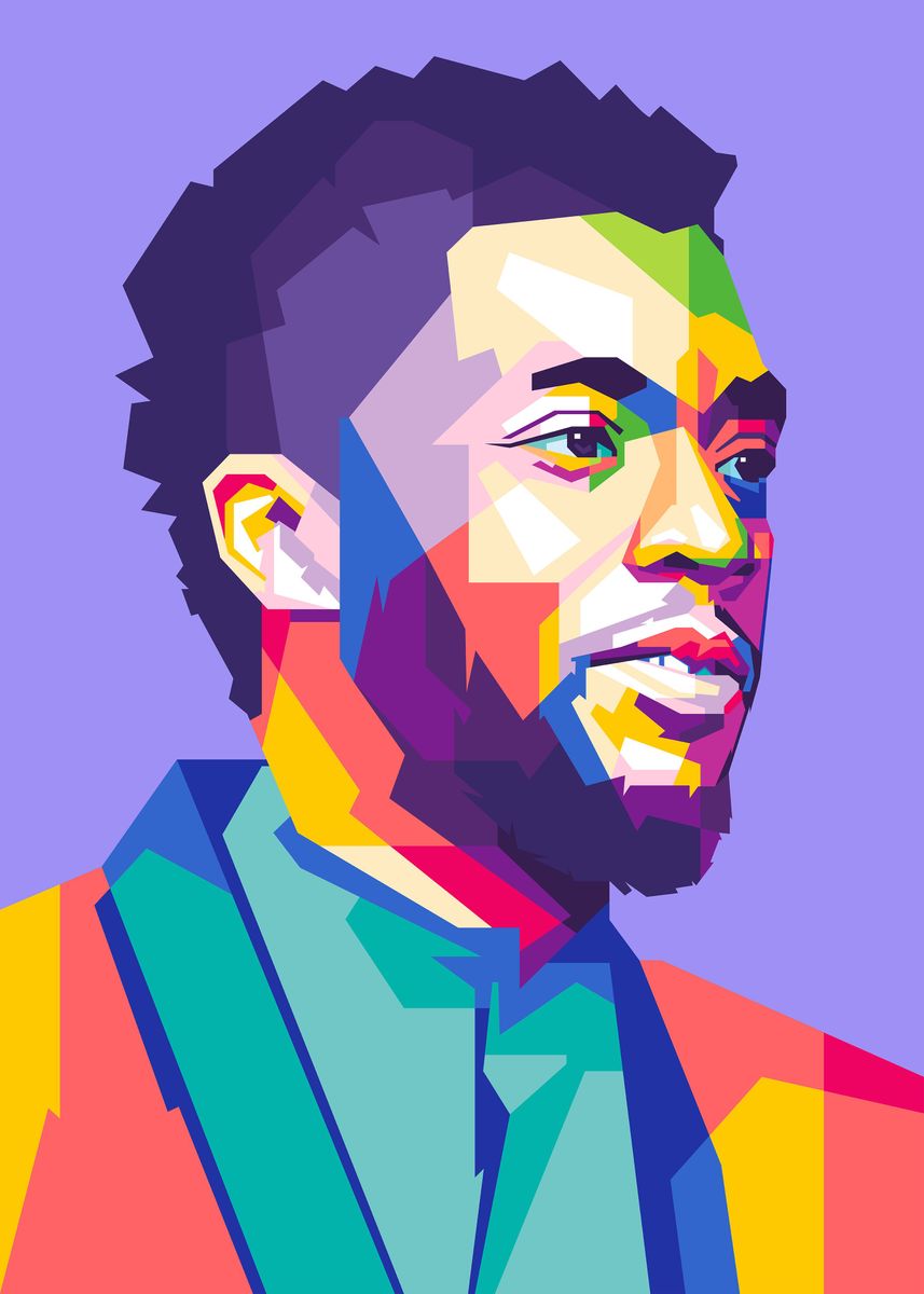 'Actor' Poster, picture, metal print, paint by Boon Edgar | Displate