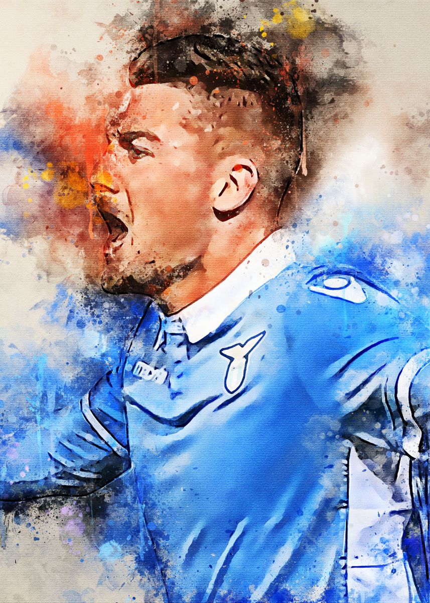 'Sergej Milinkovic Savic ' Poster, picture, metal print, paint by ...