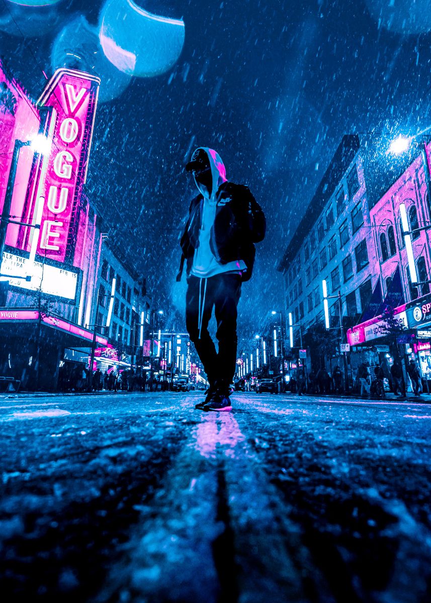 'Observer' Poster, picture, metal print, paint by Gab Fernando | Displate