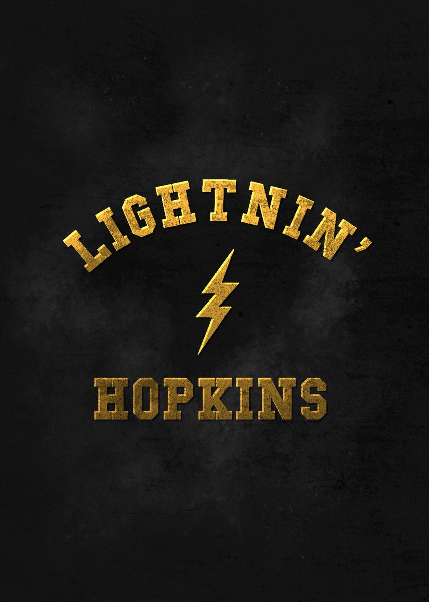 'Lightnin Hopkins Thunder' Poster, picture, metal print, paint by erwin ...