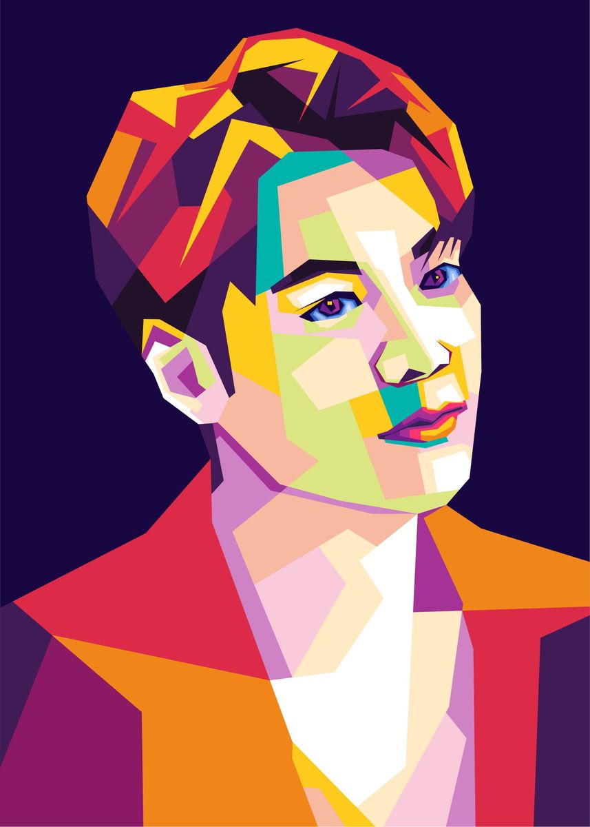 'liminho 5 popart ' Poster, picture, metal print, paint by Saidi Say ...