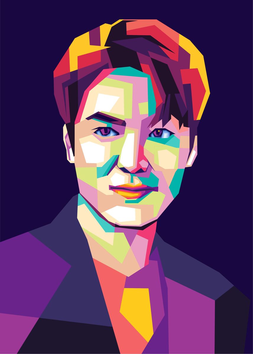 'liminho 3 wpap popart' Poster, picture, metal print, paint by Saidi ...