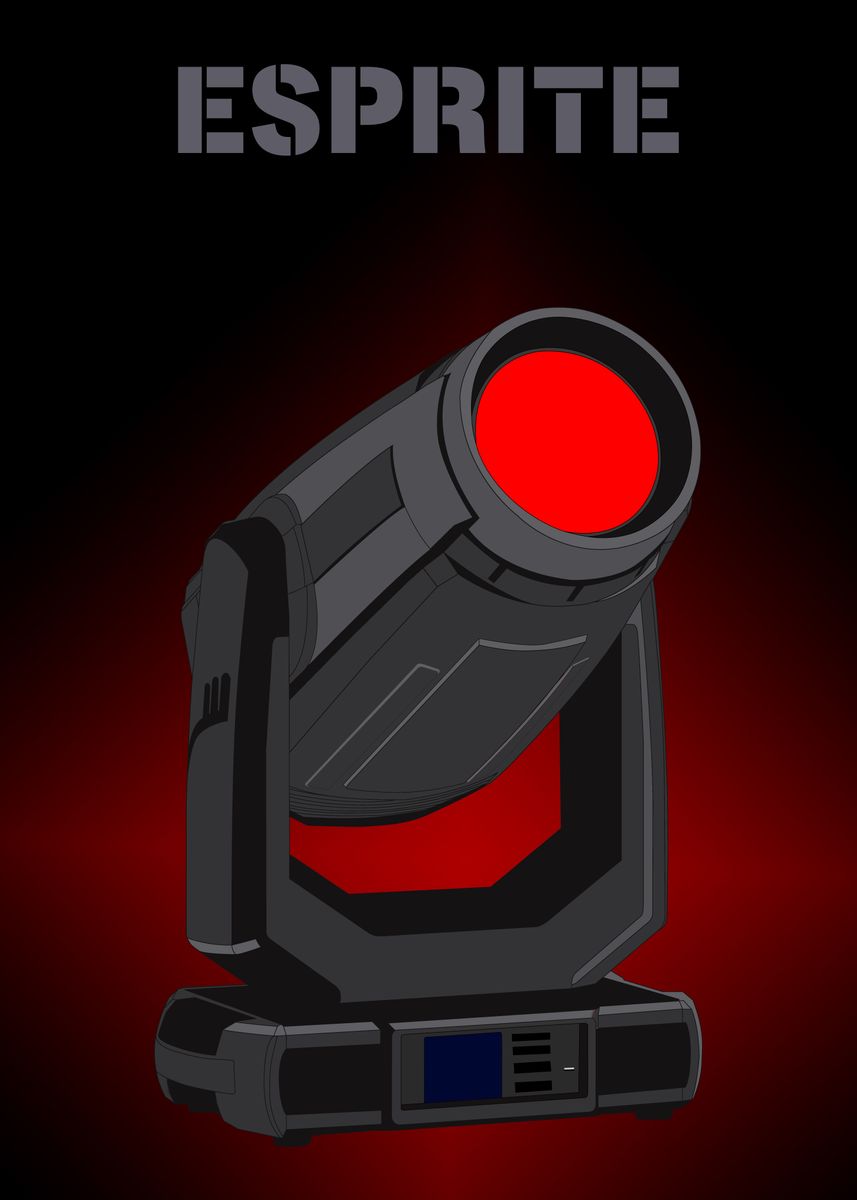 'Robe Esprite' Poster, picture, metal print, paint by Ryan Kasko | Displate