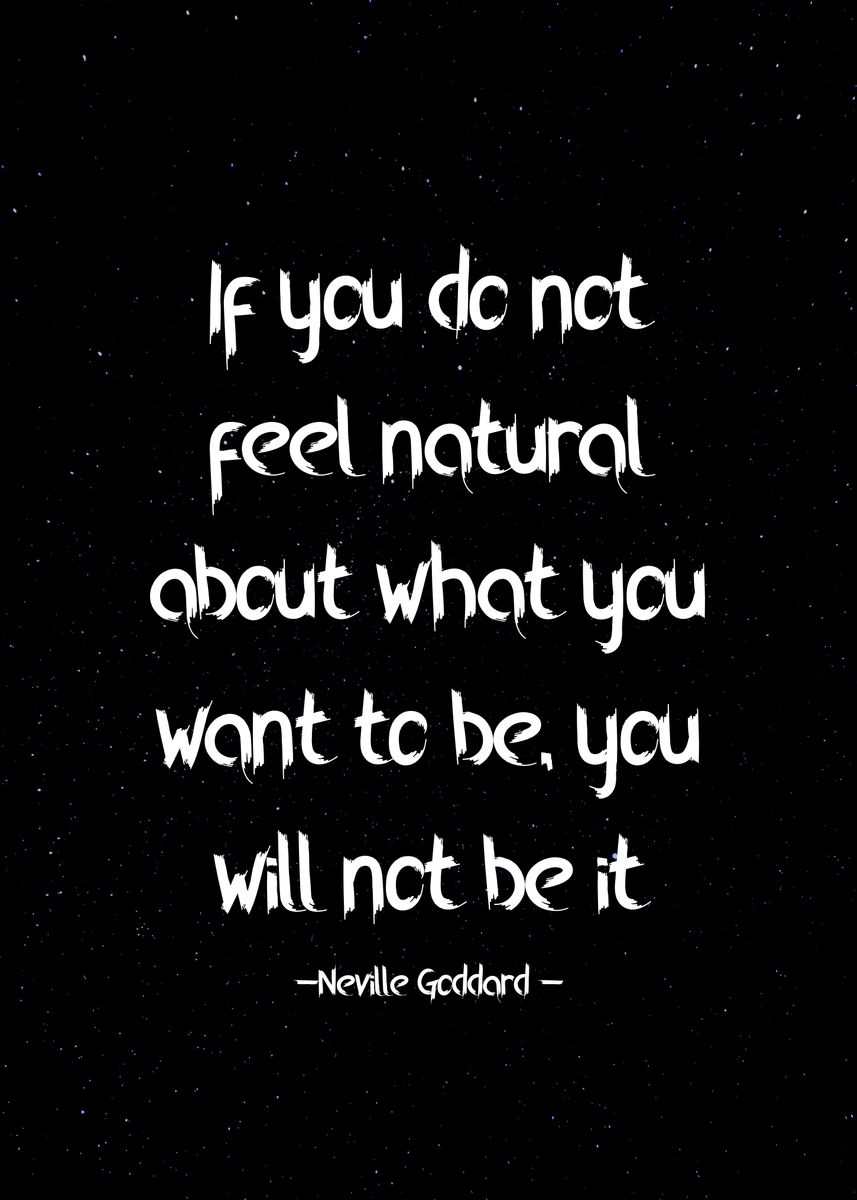 'Feel Natural' Poster, picture, metal print, paint by A Positive Mind ...