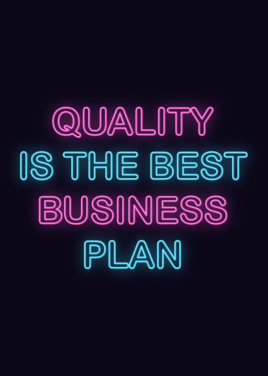 'Neon Motivation Quote' Poster, picture, metal print, paint by Rizalul ...