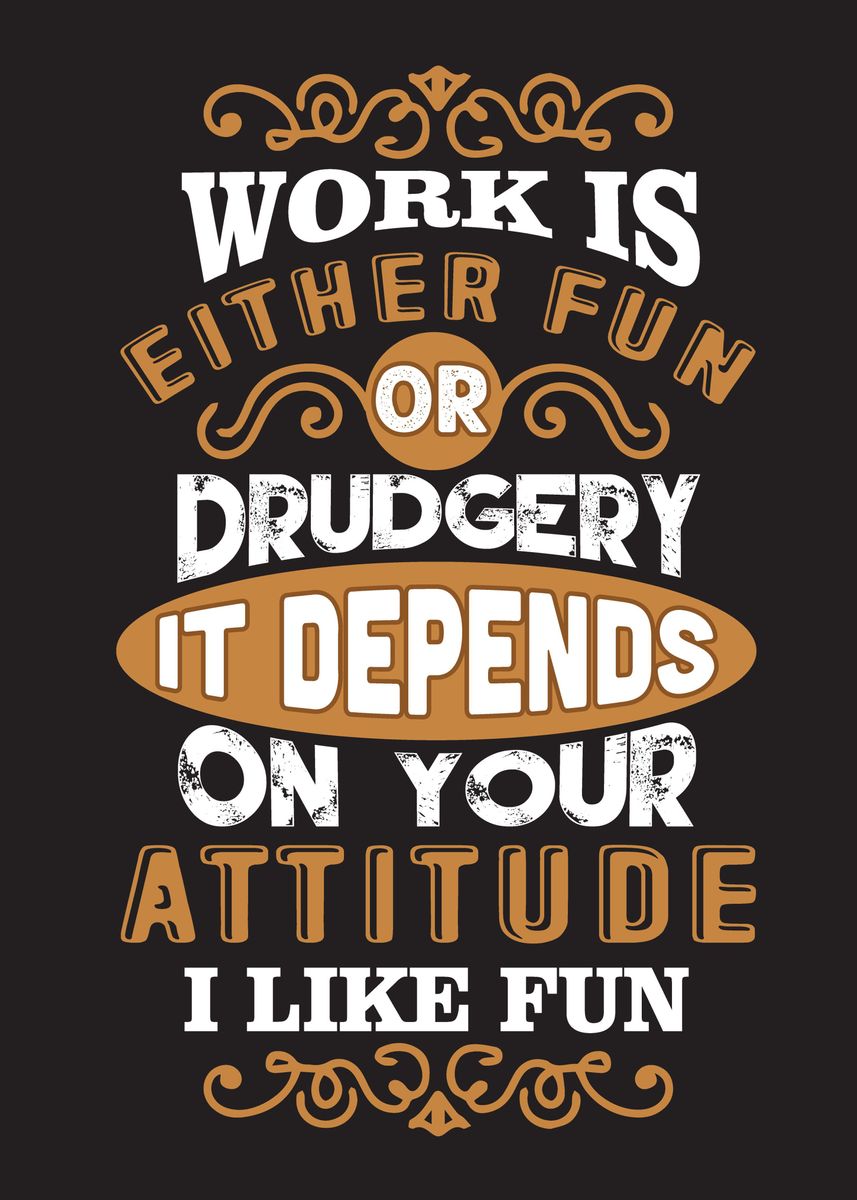 'Depends Funny' Poster, picture, metal print, paint by Beone Digital ...