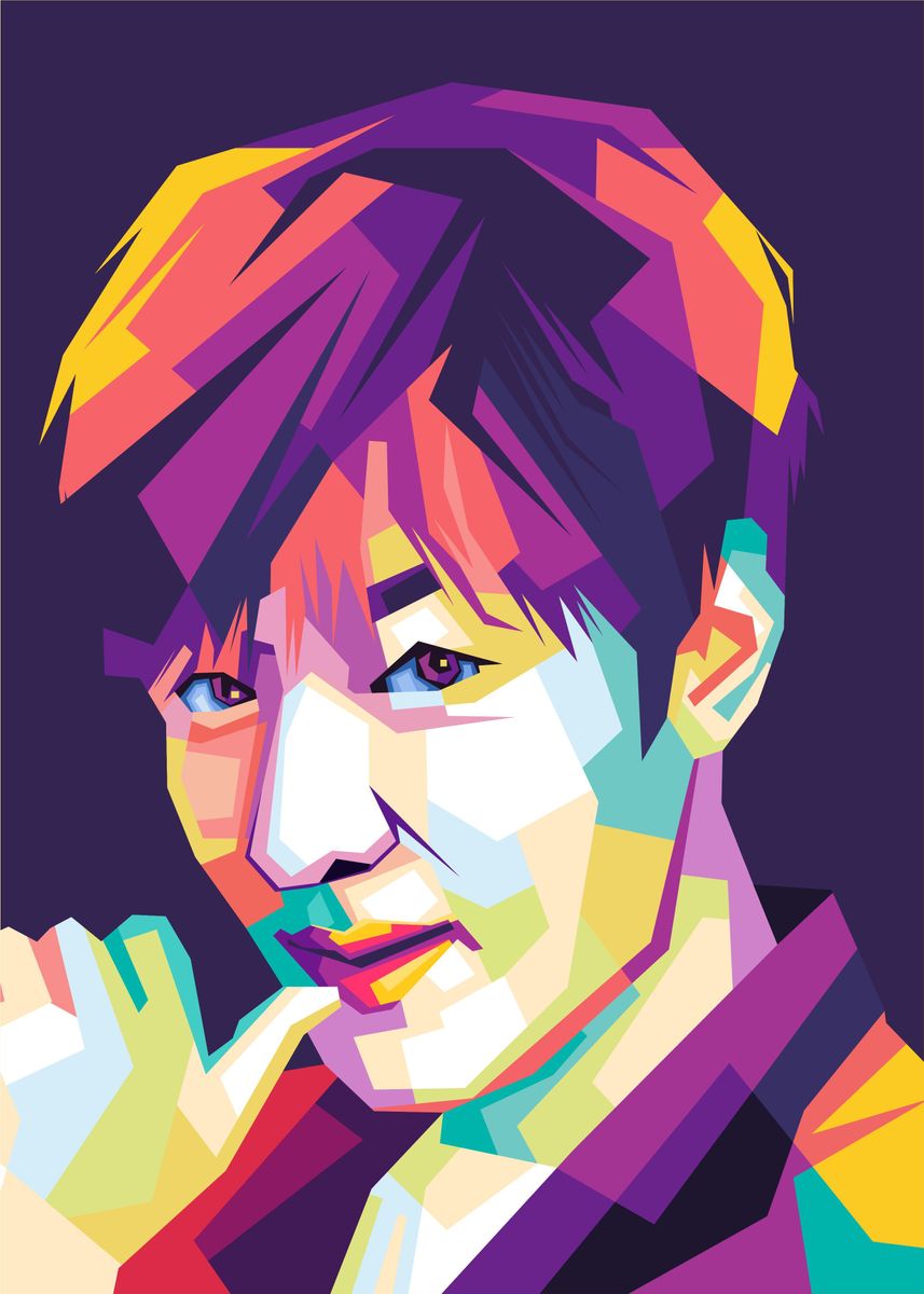 'Liminho 11 popart' Poster, picture, metal print, paint by Saidi Say ...