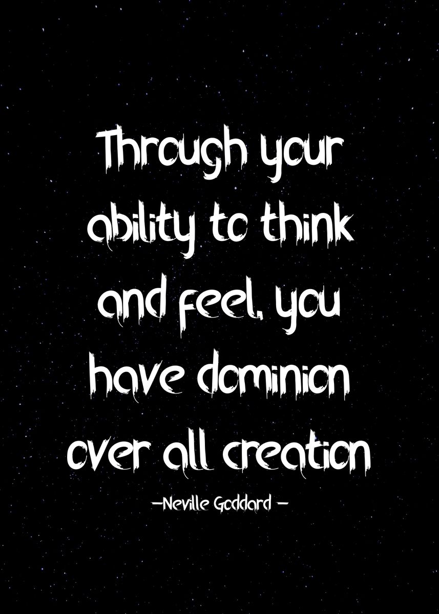 'Think and Feel' Poster, picture, metal print, paint by A Positive Mind ...