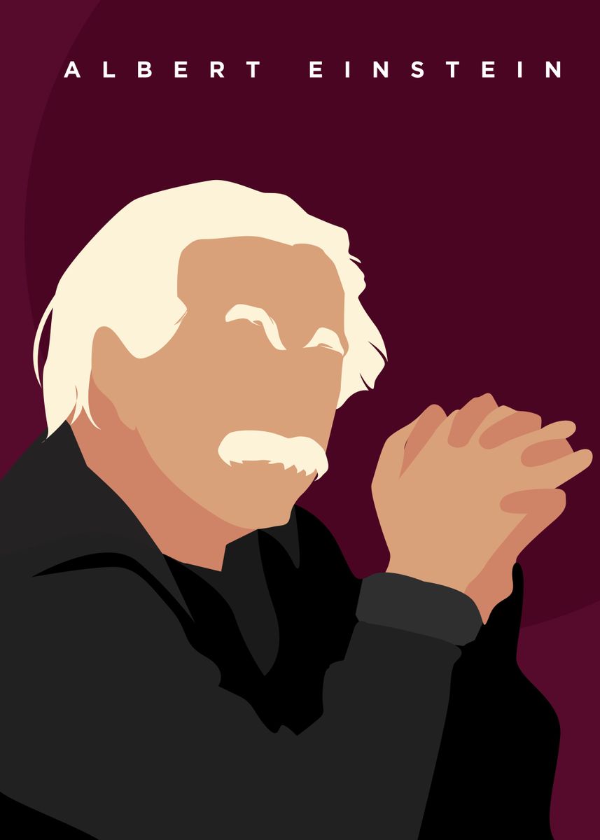 'Albert Einstein' Poster, picture, metal print, paint by Bestselling ...