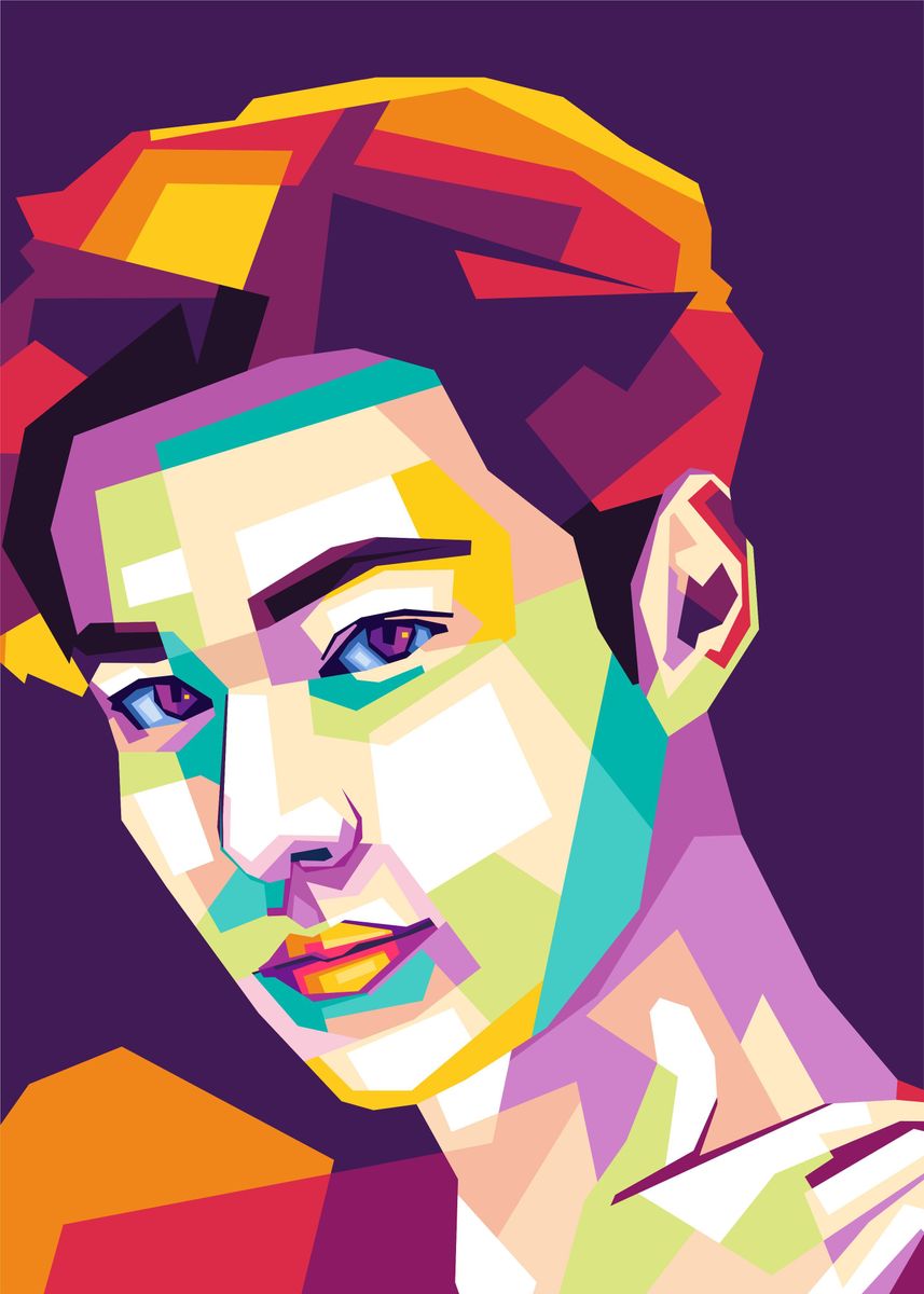 'limin ho 15 in popart' Poster, picture, metal print, paint by Saidi ...