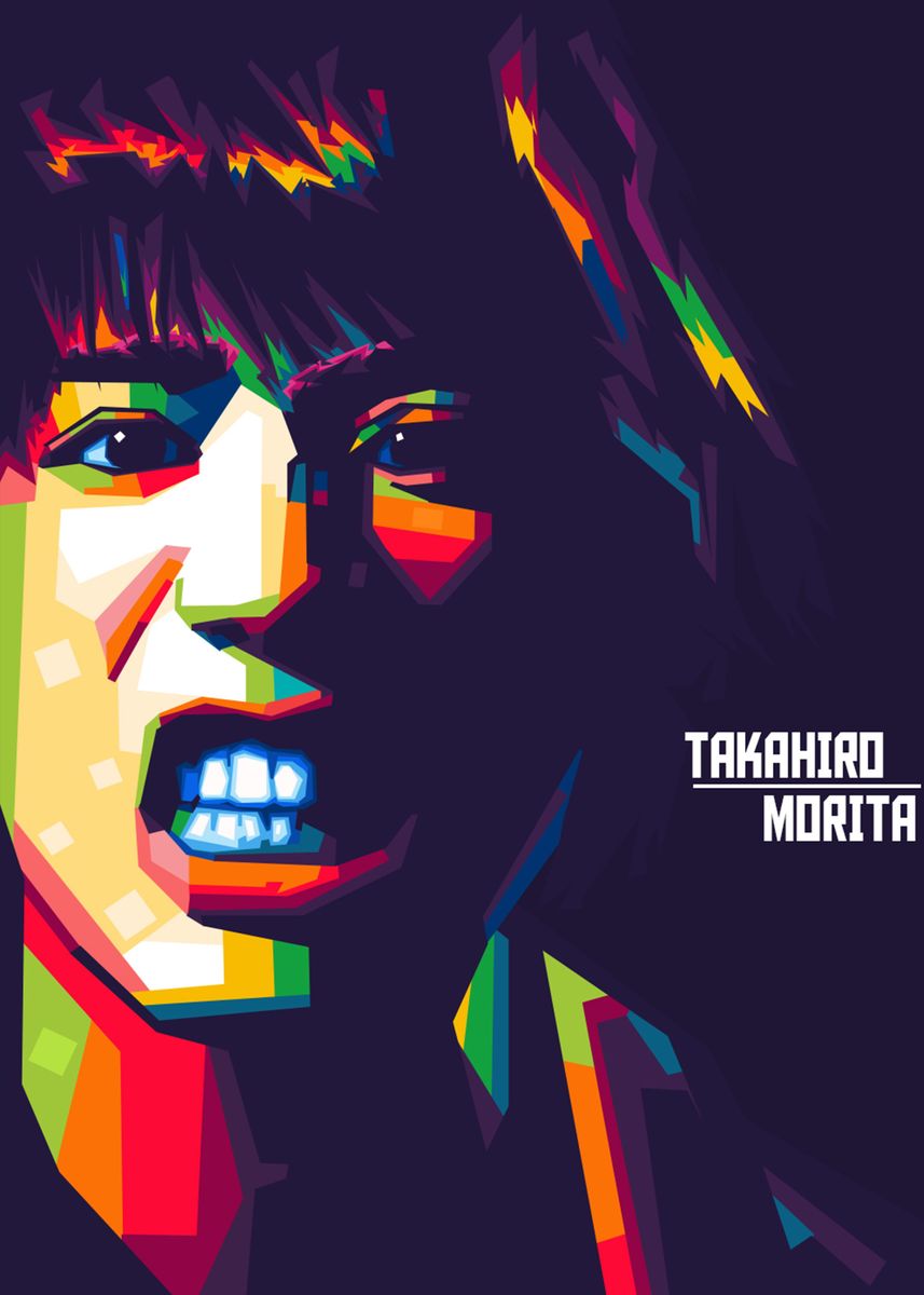 'Taka One Ok Rock on WPAP' Poster, picture, metal print, paint by ...